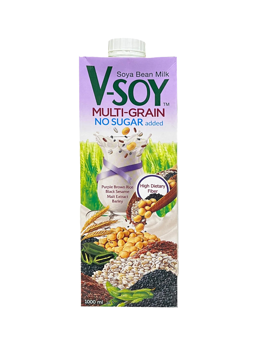 V-SOY MULTIGRAIN NO SUGAR ADDED UHT 1L – Village Grocer - Subang Parade