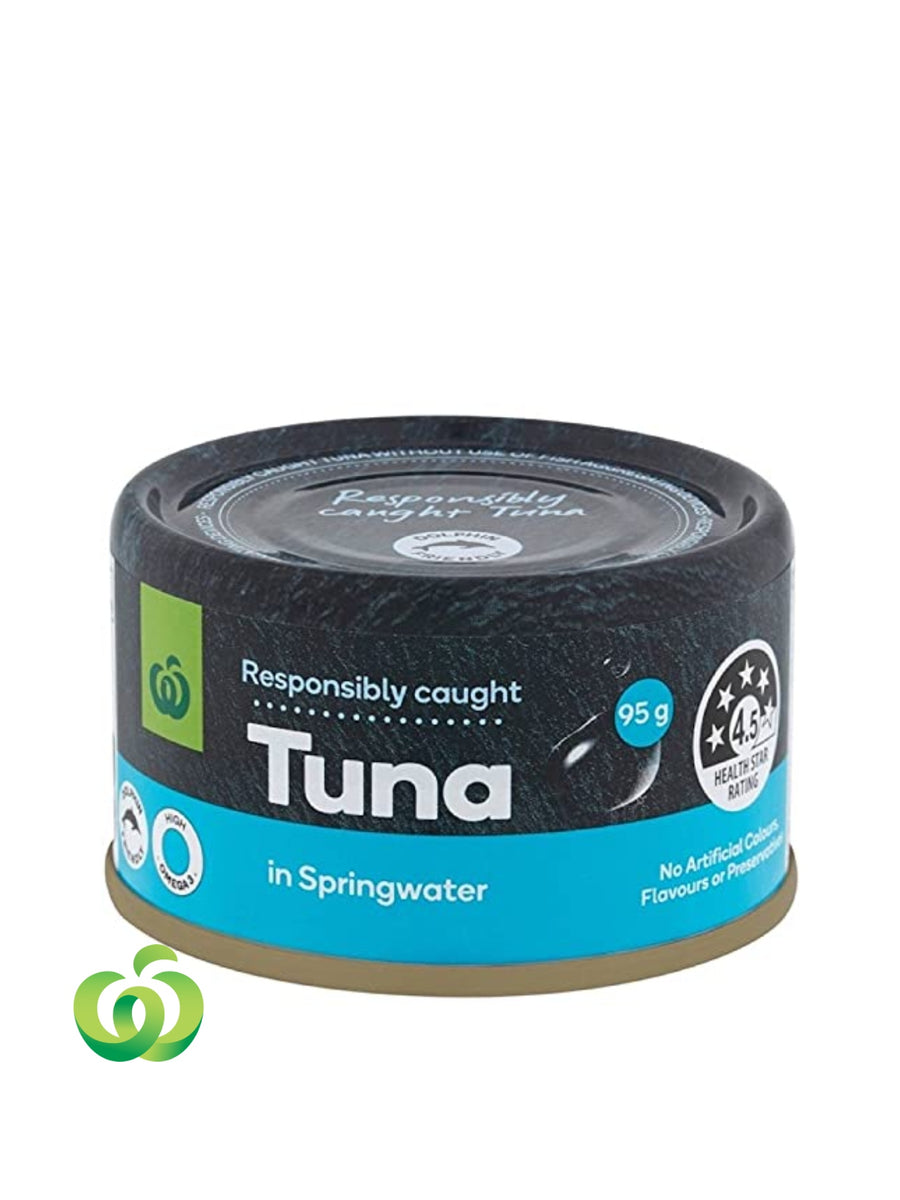 WOOLWORTHS TUNA IN SPRINGWATER 95G – Village Grocer - Subang Parade